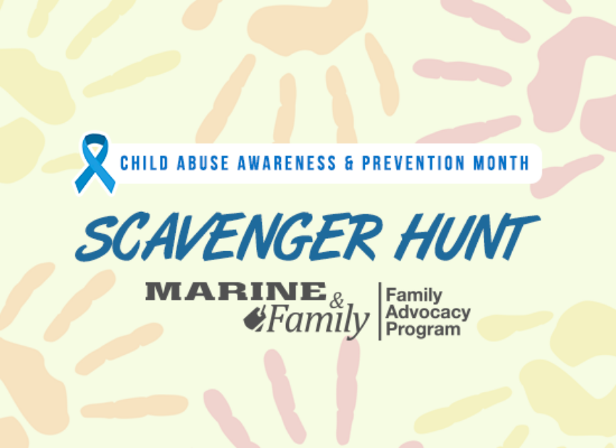 Child Abuse Awareness & Prevention Month: Scavenger Hunt